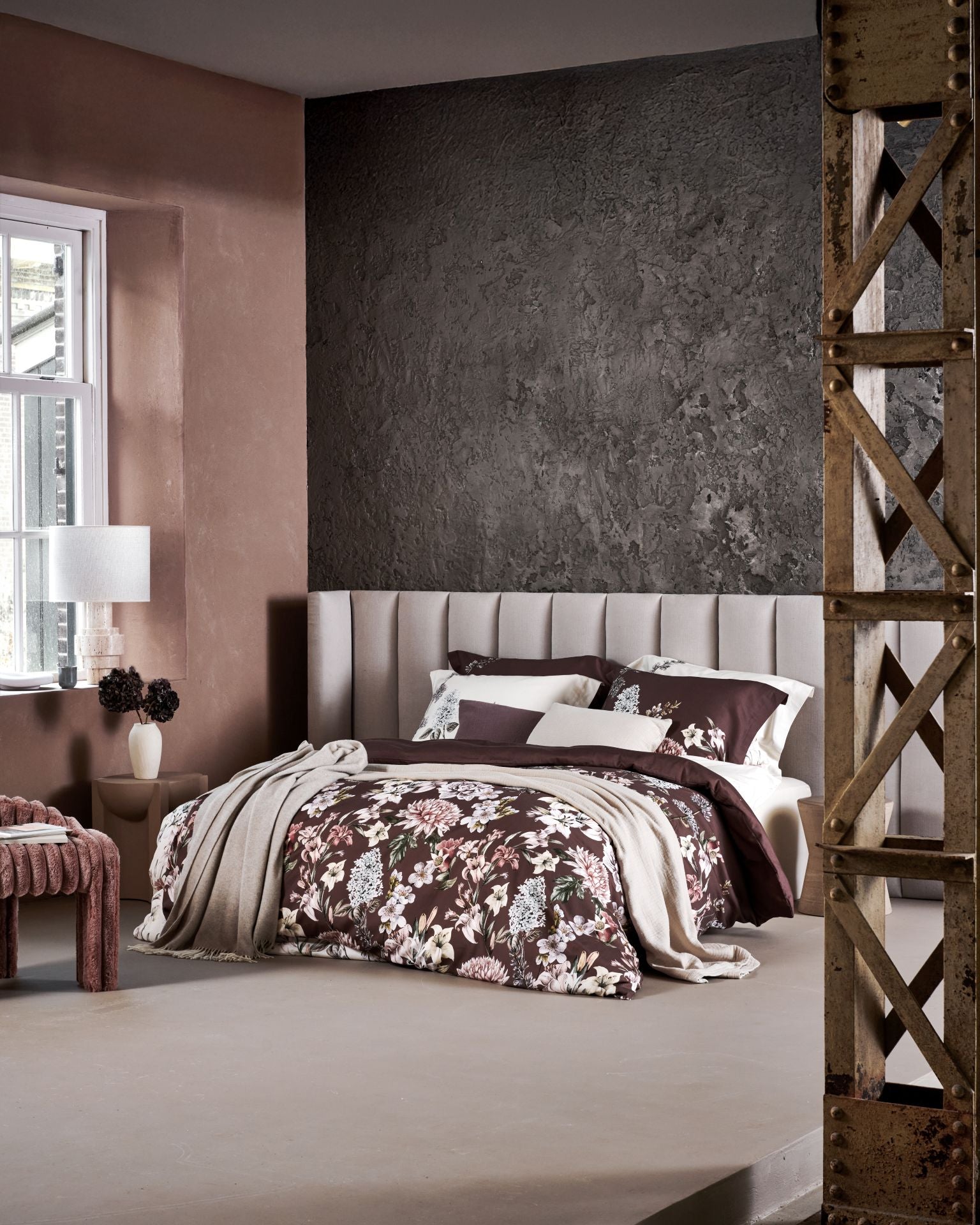 Vandyck ROSALIE Cream Tan dekbedovertrek 240x220 cm | Op voorraad ...