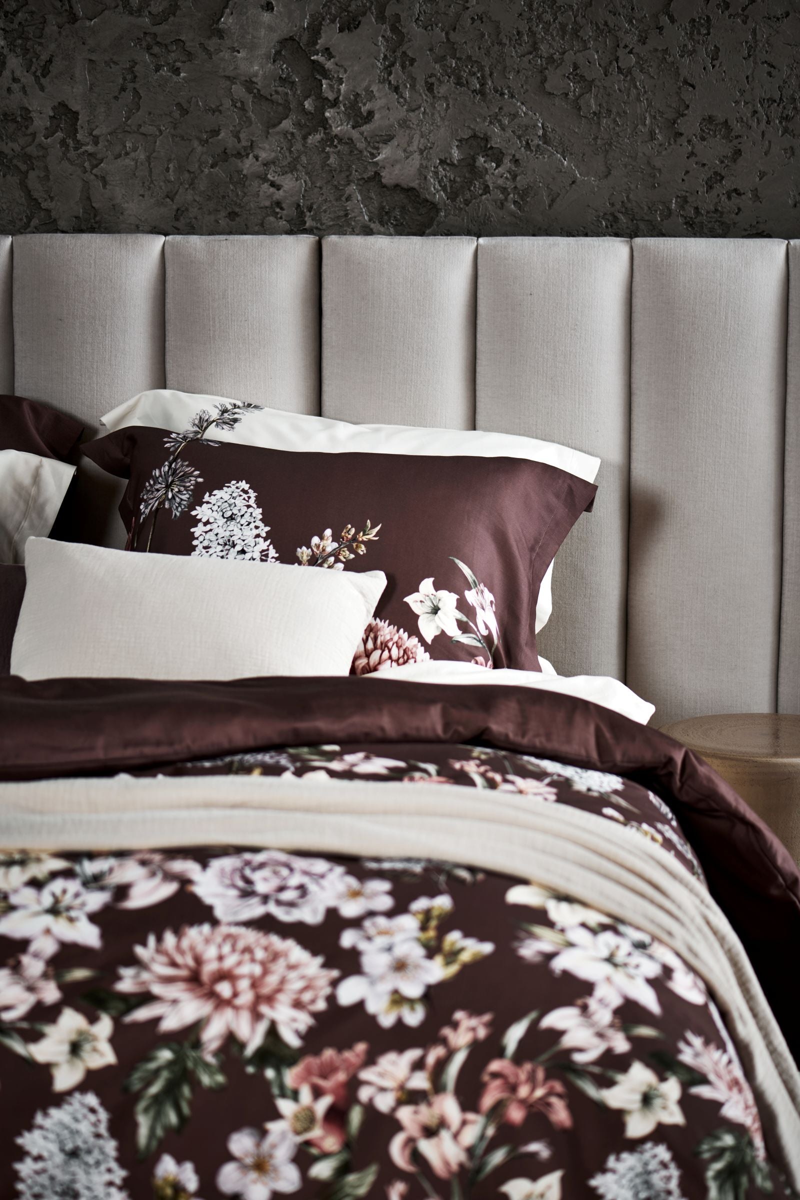 Vandyck ROSALIE Cream Tan dekbedovertrek 240x220 cm | Op voorraad ...
