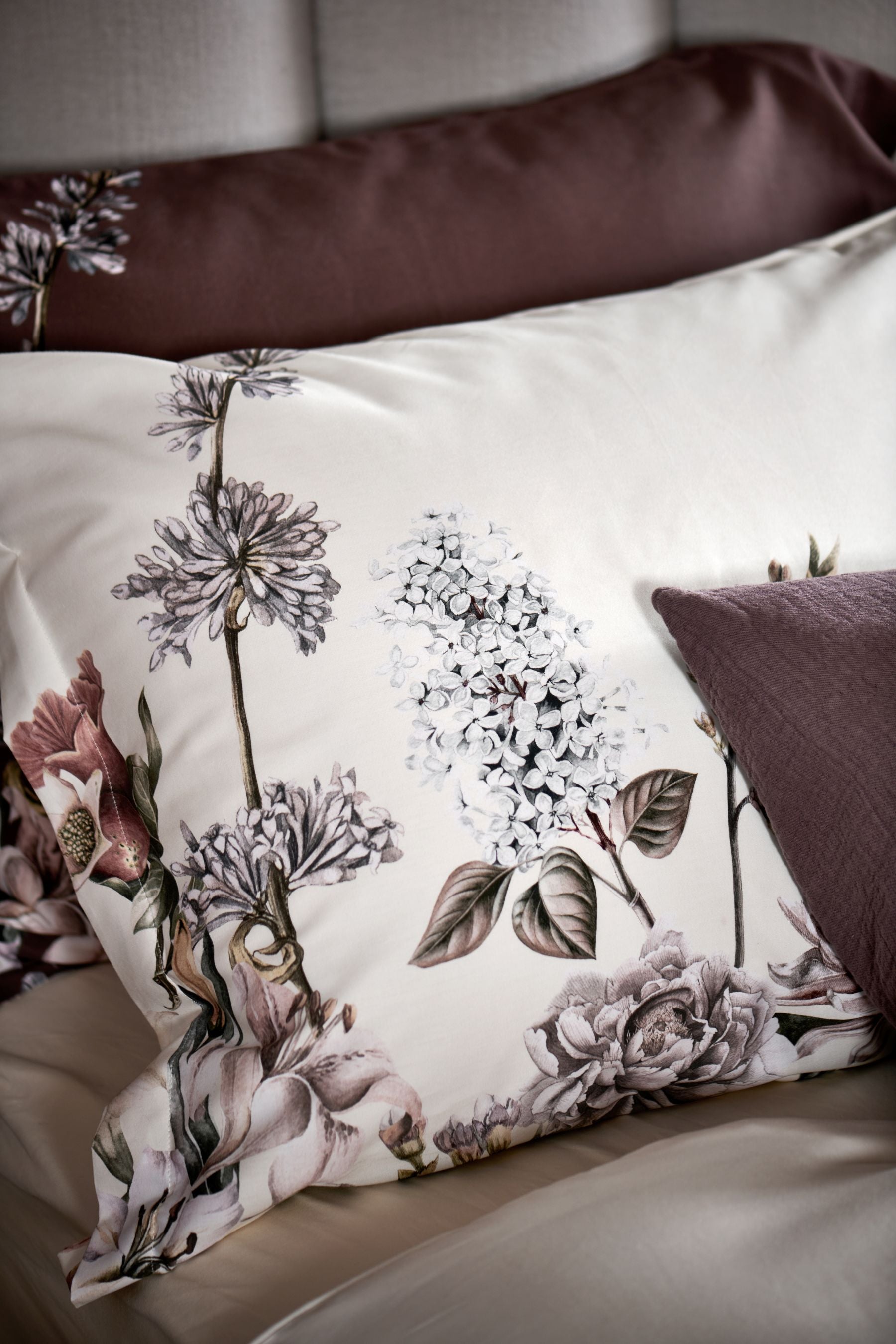 Vandyck ROSALIE Cream Tan dekbedovertrek 240x220 cm | Op voorraad ...